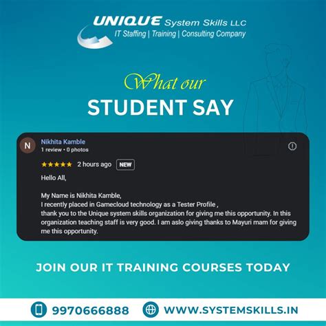 Unique System Skills India Pvt Ltd On Linkedin Uniquesystemskills
