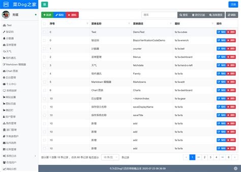 Bootstrapblazor 组件库使用体验 Table篇 一事冇诚 博客园 Bootstrapblazor 组件库使用体验 Table篇 一事冇诚 博客园