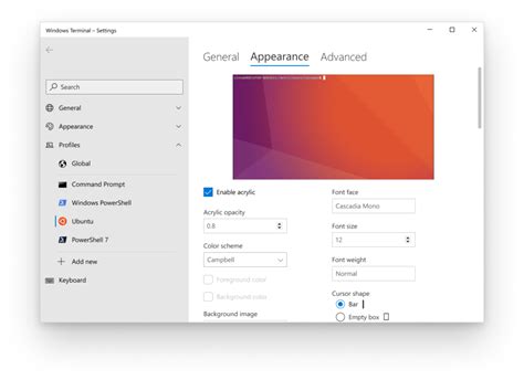 Windows Terminal Preview Release Windows Command Line