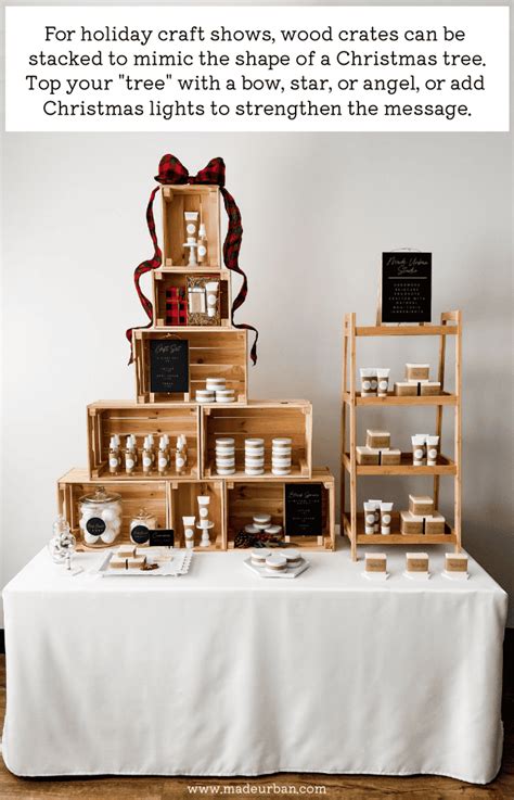 Craft Show Display Ideas Using Crates Made Urban