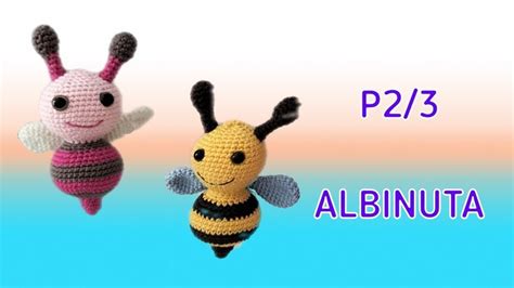 How To Crochet Bee For Beginners Part 2 Cum Sa Crosetezi O Albinuta P2