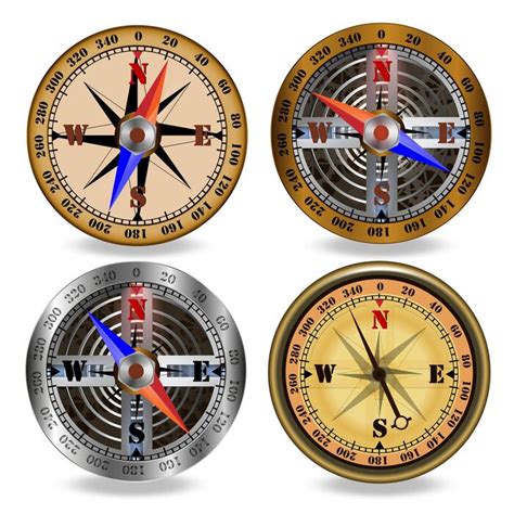 Antique Compass Vector Art Icons And Graphics For Free Download