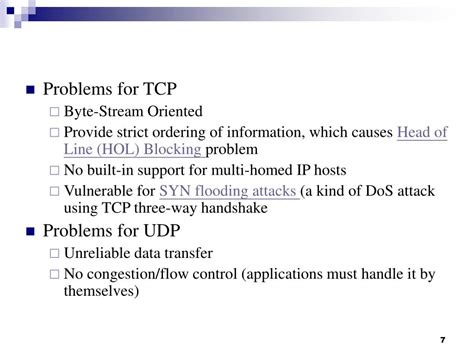 PPT SCTP Stream Control Transmission Protocol PowerPoint Presentation ID