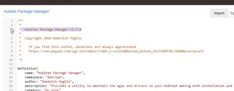 Error Installing · Issue 129 · Dcmegliohubitat Packagemanager · Github