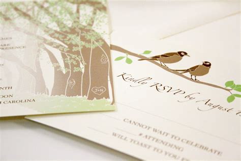 Plantation Wedding Invitation Tree Invitation Tunnel Etsy