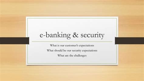 E Banking And Security Pptx