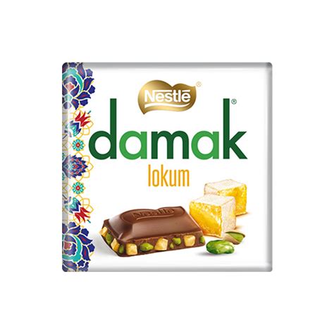 Молочный шоколад Nestle Damak Lokum с фисташками и лукумом отзывы