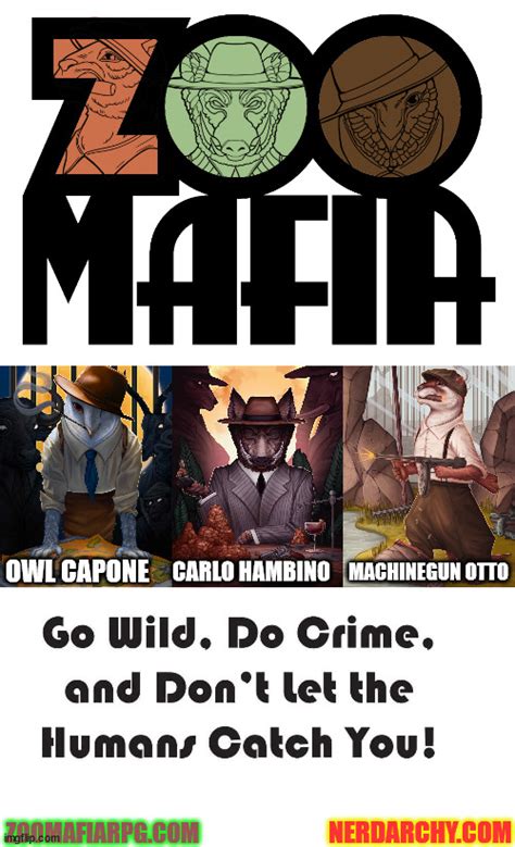 Creating A Pbta Playbook — Driver For Zoo Mafia Rpg Nerdarchy