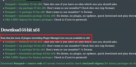 Bit Version Is Without Plugin Manager And NppExport Issue Notepad Plus Plus
