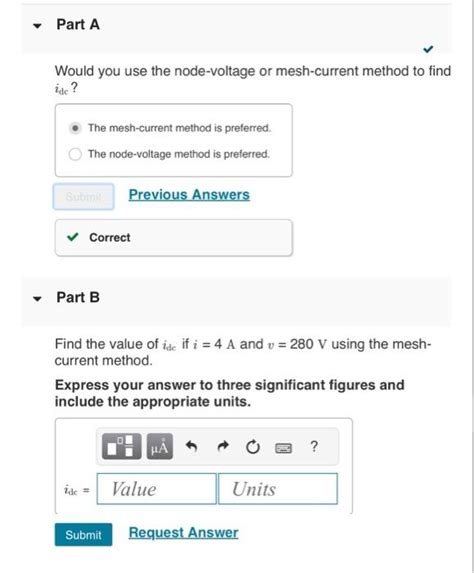 Solved Would You Use The Node Voltage Or Mesh Current Method Chegg