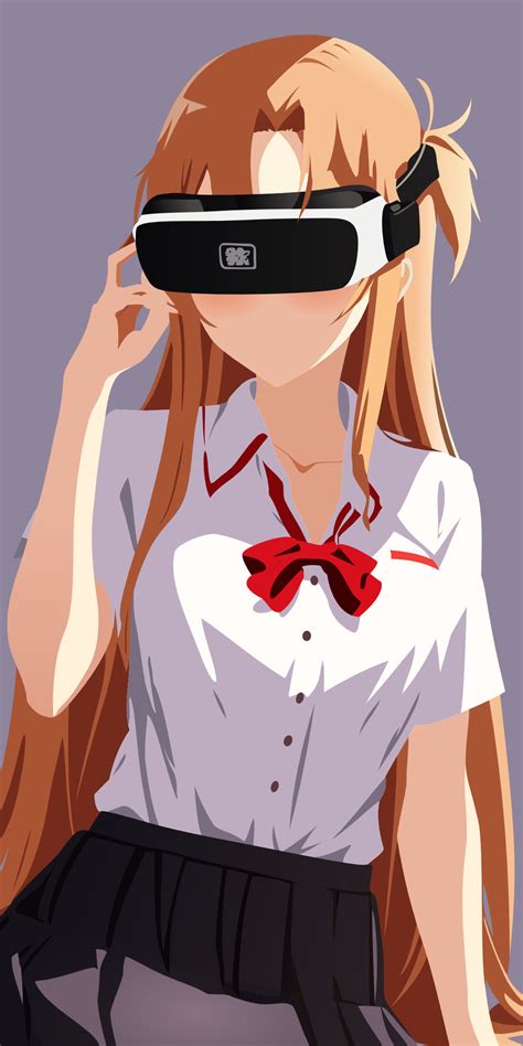 Asuna Wallpaper 4k Minimalist Sao Sword Art Online