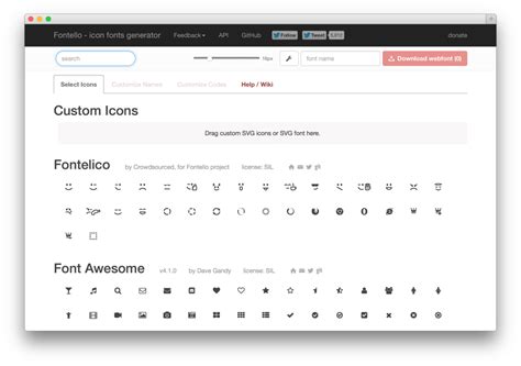 Fontello — Build Custom Icon Fonts Devzine