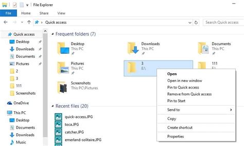 How Windows S Quick Access Feature Differs From Favorites GHacks Tech News