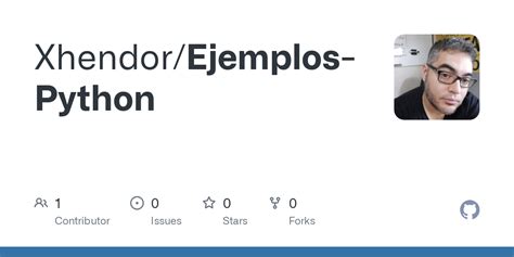 Github Xhendorejemplos Python