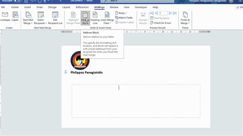 How To Create Envelopes Via Mail Merge In Microsoft Word Smart Office