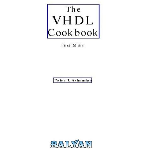 خرید و قیمت دانلود کتاب The Vhdl Cookbook ترب