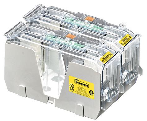 BUSSMANN Fits Industrial Fuse Type 2 Poles Fuse Block 39P406 JM60400 2CR Grainger
