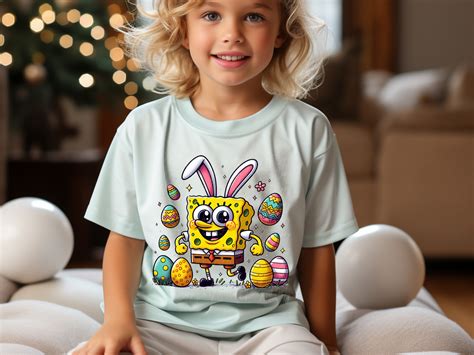 Spongebob Easter Dtf Transfer Kpi1347 Rabine Designs