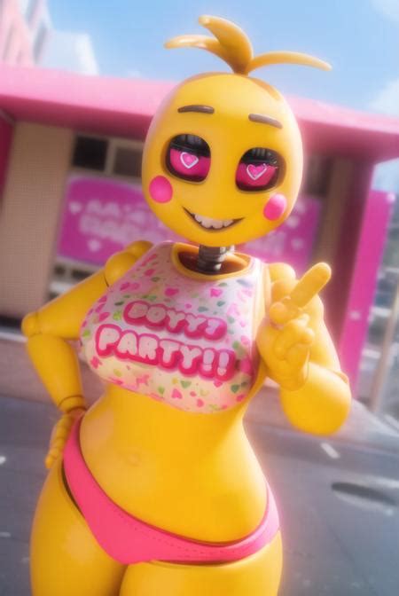Toy Chica Character Lora Fnaf Five Nights At Freddys V10