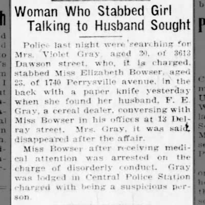 Elizabeth Bowser Article June 23 1922 ™