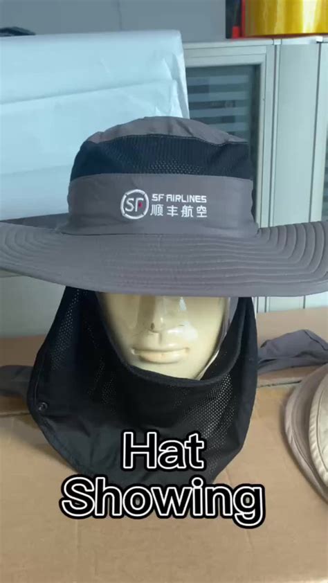 Insect Repellent Hat Safari Boonie Hat With Hidden Mosquito Netting