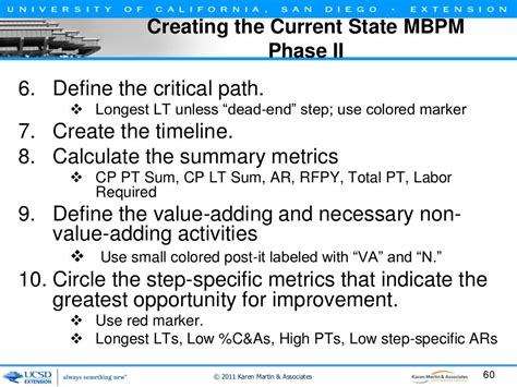 Metrics Based Process Mapping Key Metrics
