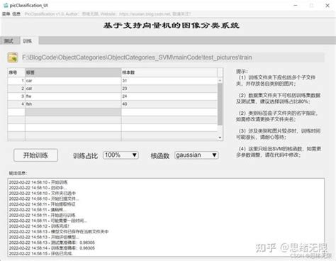 基于支持向量机的图像分类系统MATLAB GUI界面版 知乎