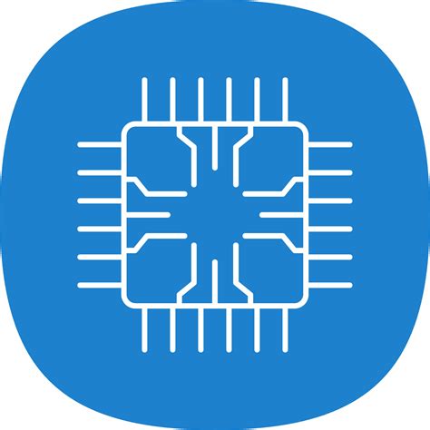 Chip Line Curve Icon Vector Art At Vecteezy