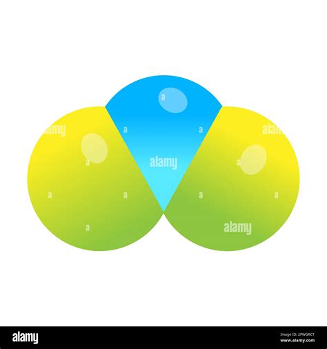 Molecular Chain Of Atoms Structure Vector Illustration Shape Or Model