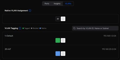 unifi express vlan on port 1 r ubiquiti