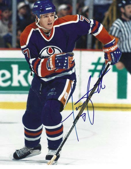 Autographed Jason Arnott 8x10 Edmonton Oilers Photo Main Line Autographs