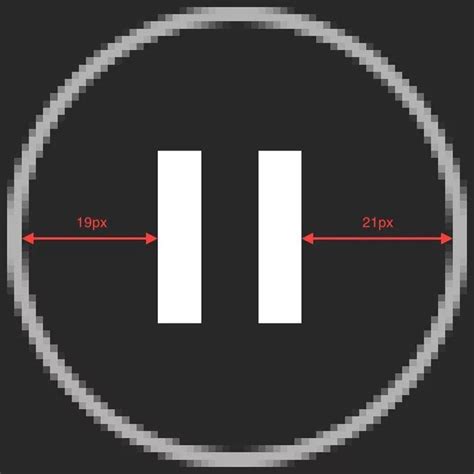 Spotify Asymmetrical Pause Button R Crappydesign
