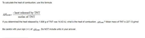 Solved At The End Of The Heat Of Reaction Experiment You
