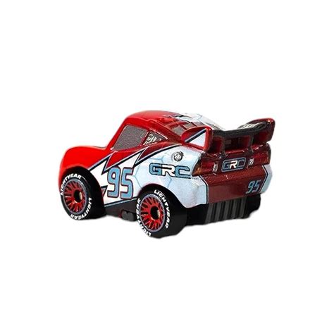 Rayo Mcqueen Grc Mini Racers Vehículo Cars Disney Mattel