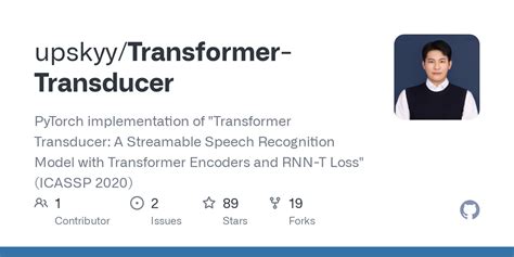 Github Upskyytransformer Transducer Pytorch Implementation Of