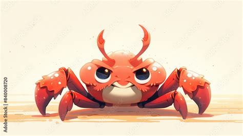 Cute Crab Background Adorable Crab Wallpaper Funny Crab Angry Crab