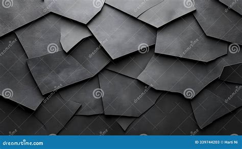 Generative Ai Image Of Abstract Dark Architecture Fraction Wall With Industrial Steel Beams