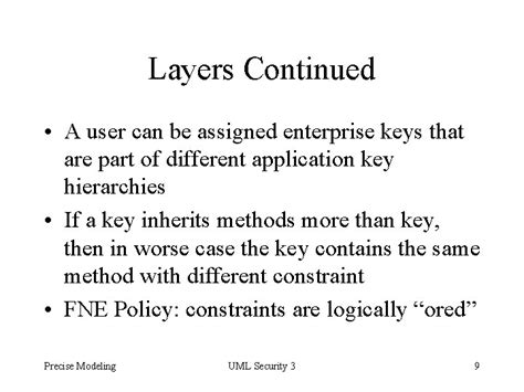 Modeling Role Based Access Control In Uml Based