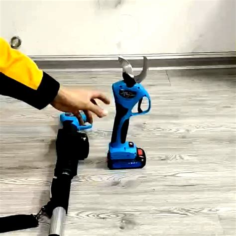 240v 가지 치기 가위 4 Cm 무선 충전식 리튬 배터리 정원 두꺼운 가지 가위 과일 나무 전기 가위 Buy 전기 가위