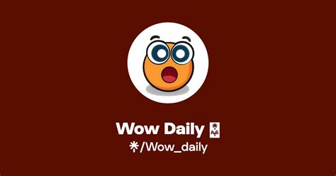 Wow Daily 🟠 Instagram Facebook Linktree