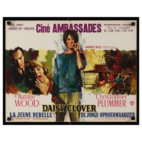 Inside Daisy Clover British Quad Movie Poster Illustraction Gallery
