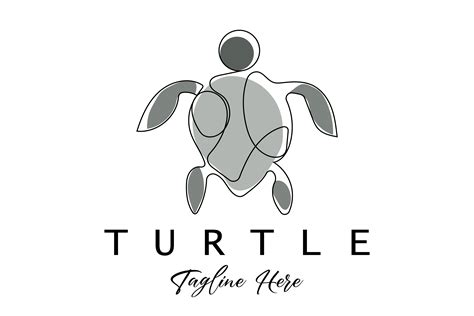 Sea Turtle Logo Design Graphic By Ar Graphic · Creative Fabrica
