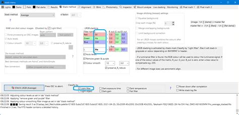 Astap How To Assign Hubble Palette Color To Images Astronomy Software And Computers Cloudy