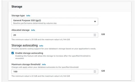 setting up amazon aws rds database tales