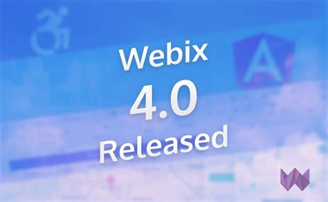 Meet Webix With Big Changes