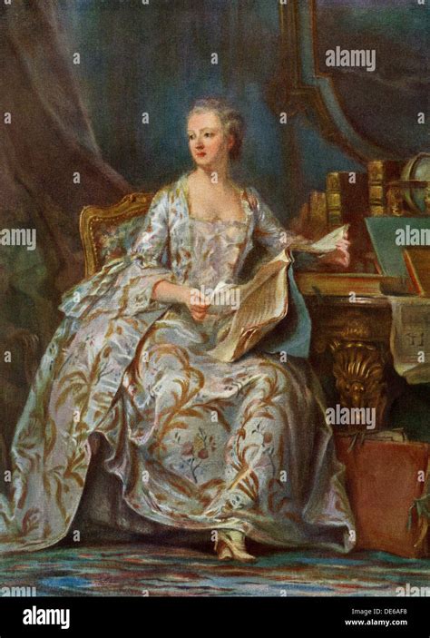 Madame De Pompadour Banque De Photographies Et Dimages à Haute