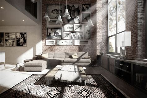 Трафарет лофт в интерьере (42 фото) - красивые картинки и HD фото