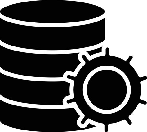 Data Management Icon Style 12713855 Vector Art At Vecteezy