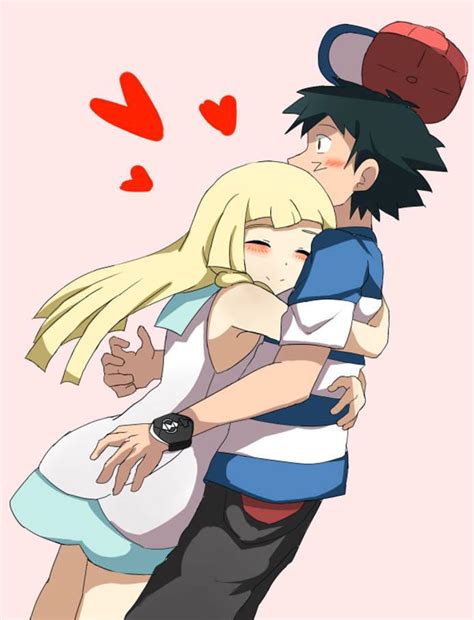 Ash Lillie Rush Hug By Shadowman144 On Deviantart