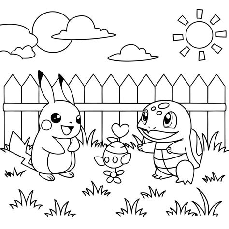 Charmander Pikachu And Bulbasaur Vector Art At Vecteezy